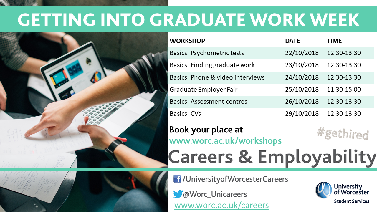 Getting into graduate work #Gethired – firstpoint