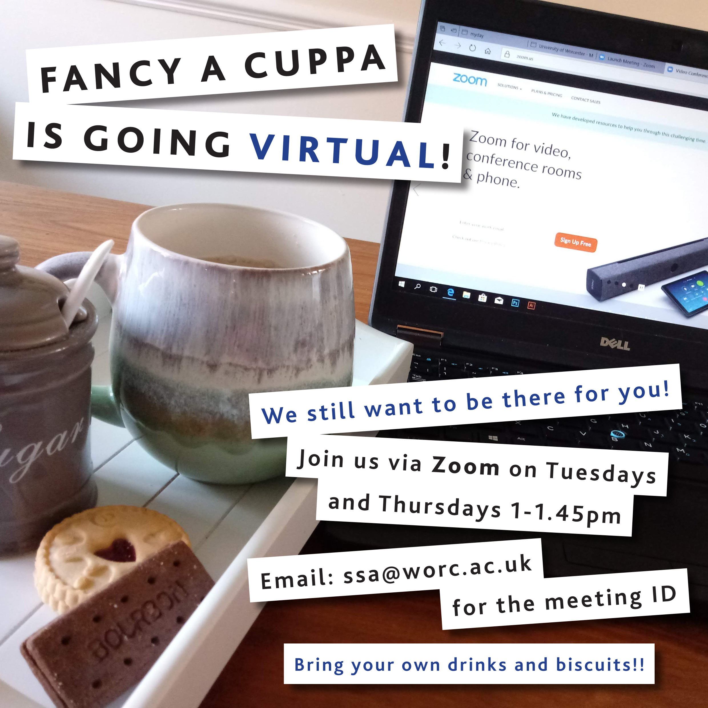Virtual Fancy a Cuppa! – firstpoint